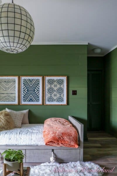 Winnie’s Woodsy Wonderland Basement Living Room Reveal & It’s WayDay ...