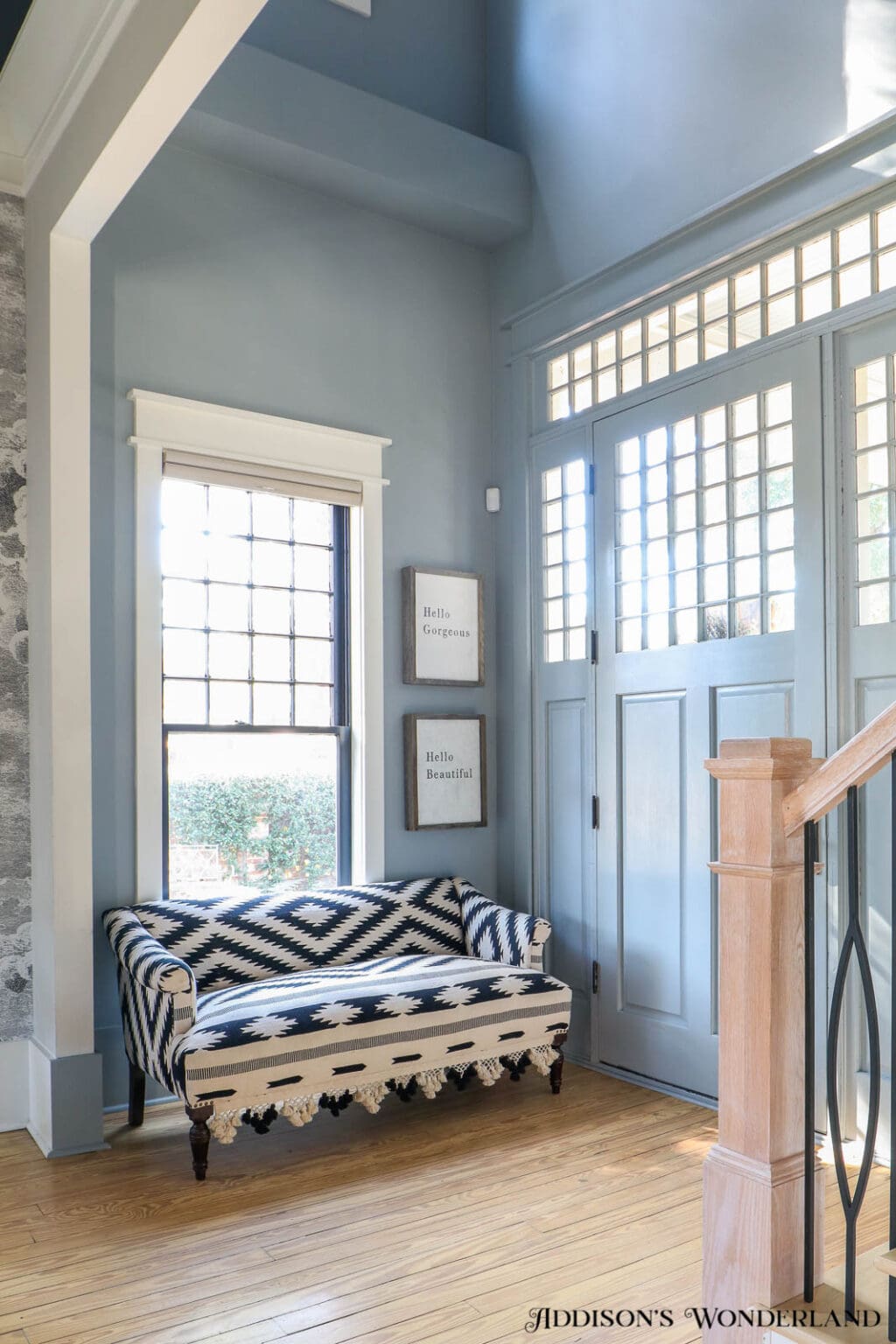 Washable Rug Find = Foyer Makeover! - Addison's Wonderland