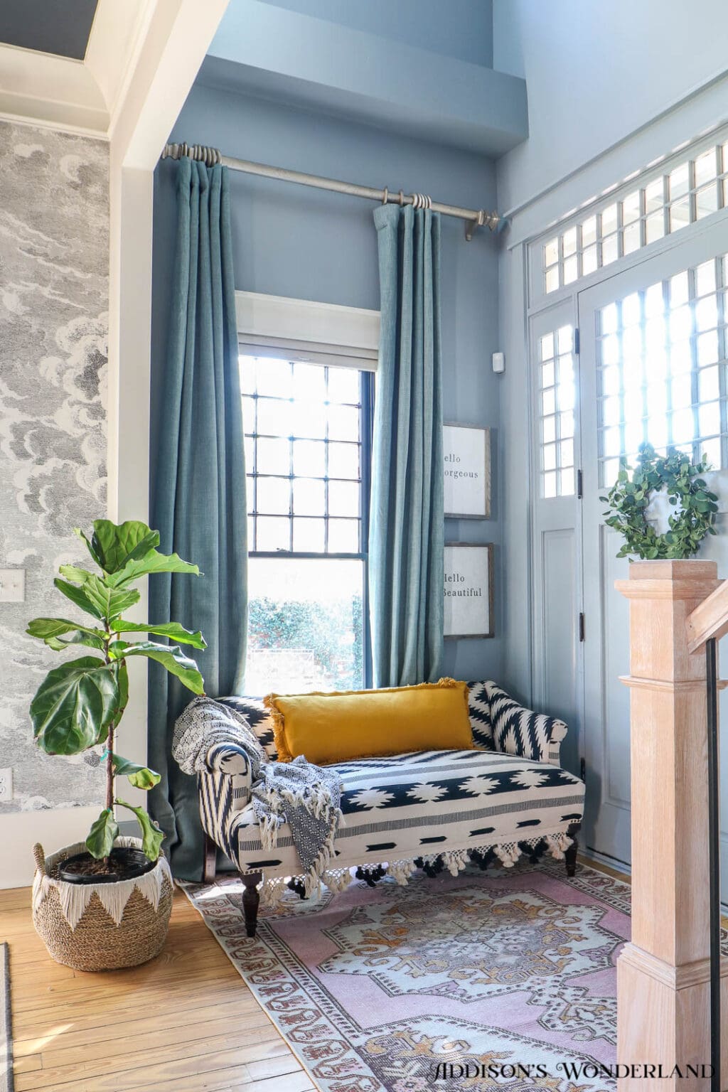 Washable Rug Find = Foyer Makeover! - Addison's Wonderland