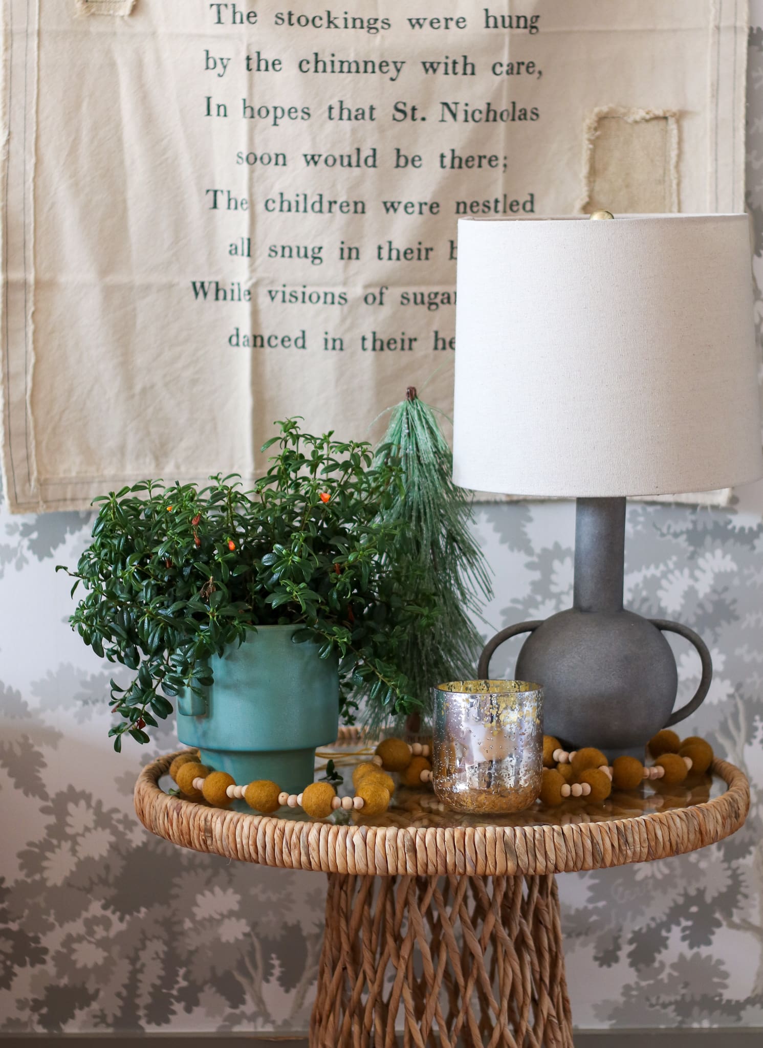 Gray and White and Pink All Over… Our Festive Christmas Playroom ...