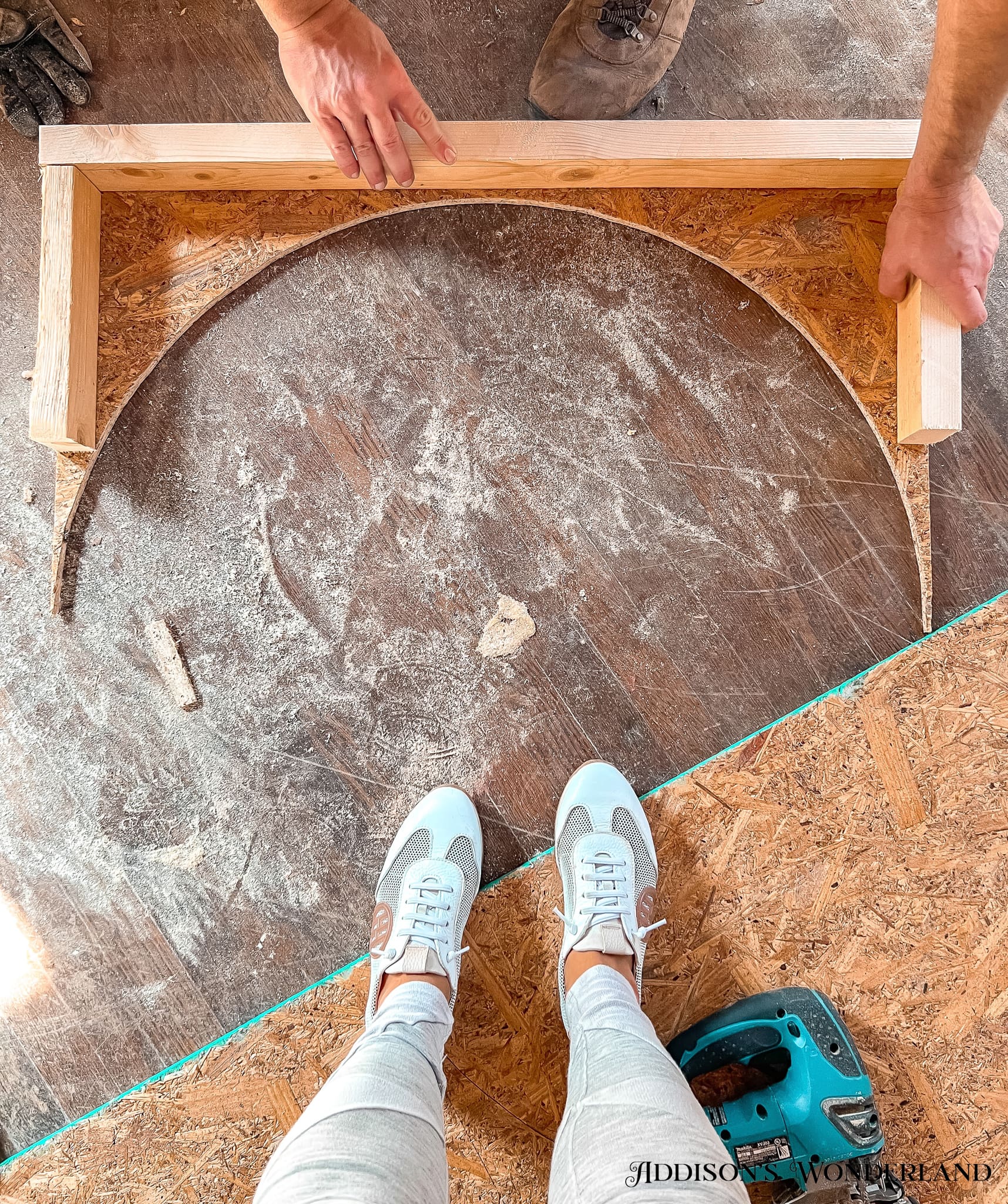 How to Create An Arched Doorway Opening Tutorial DIY… - Addison's ...